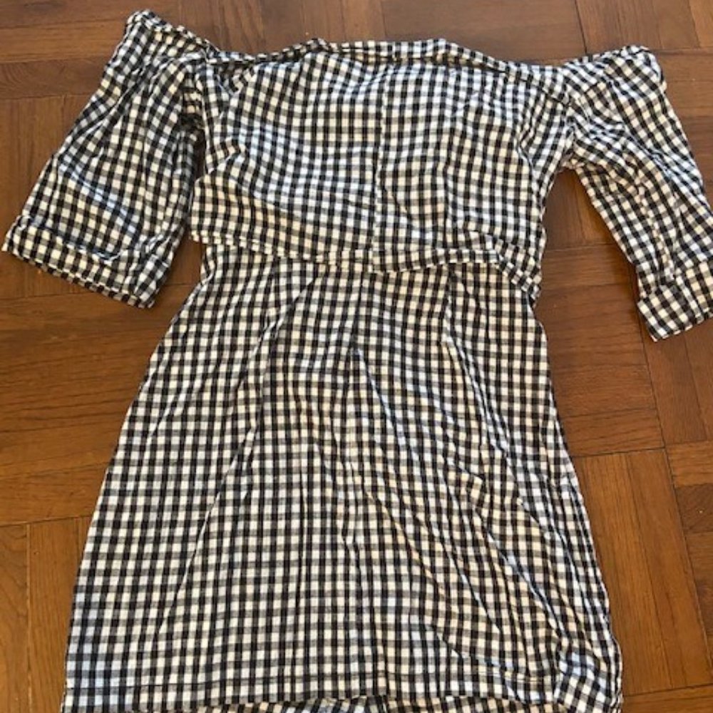 Revolve Lioness Gingham Mini Dress - Gem